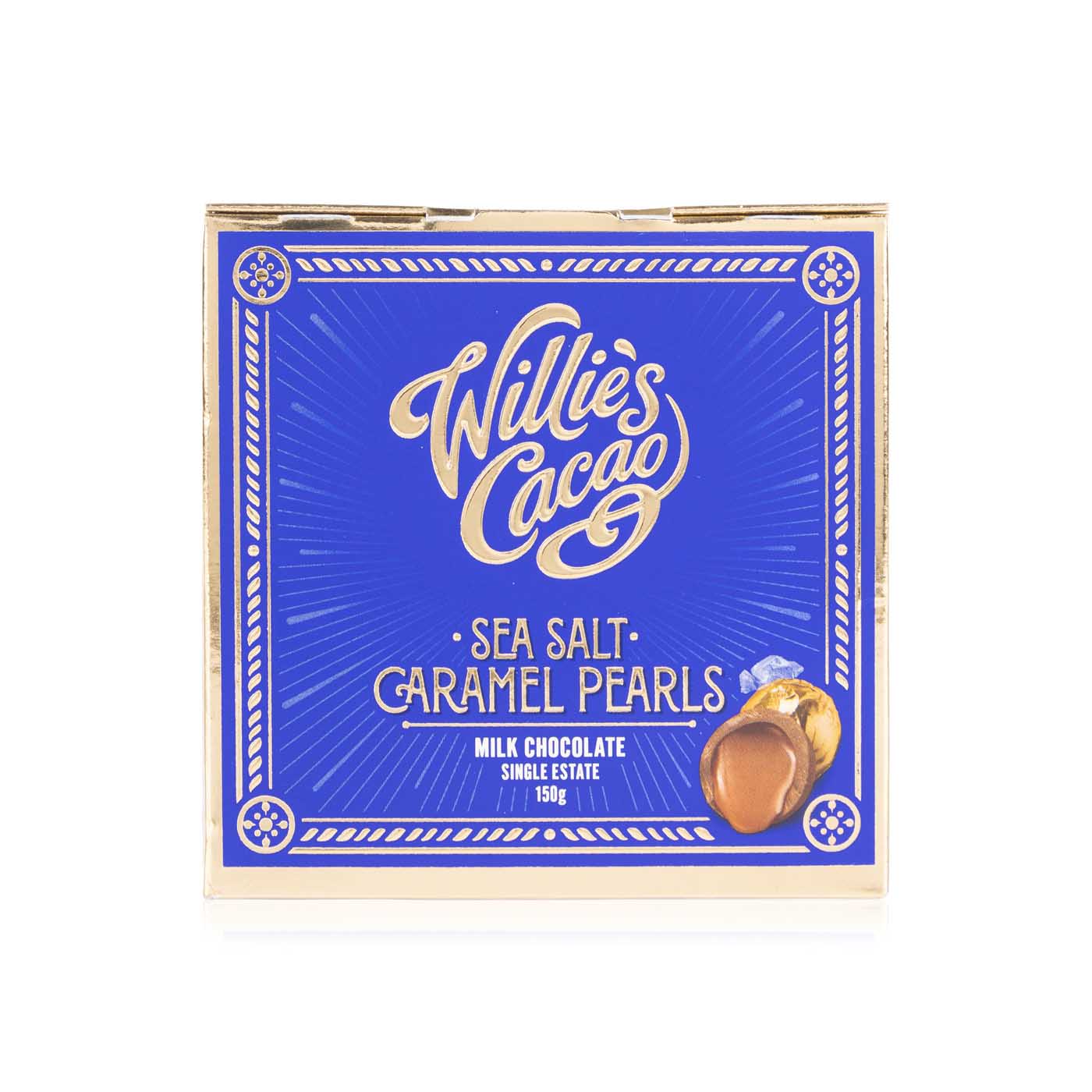 Willie's Cacao Sea Salt Caramel Milk Chocolate Pearls 150g - Spinneys ...