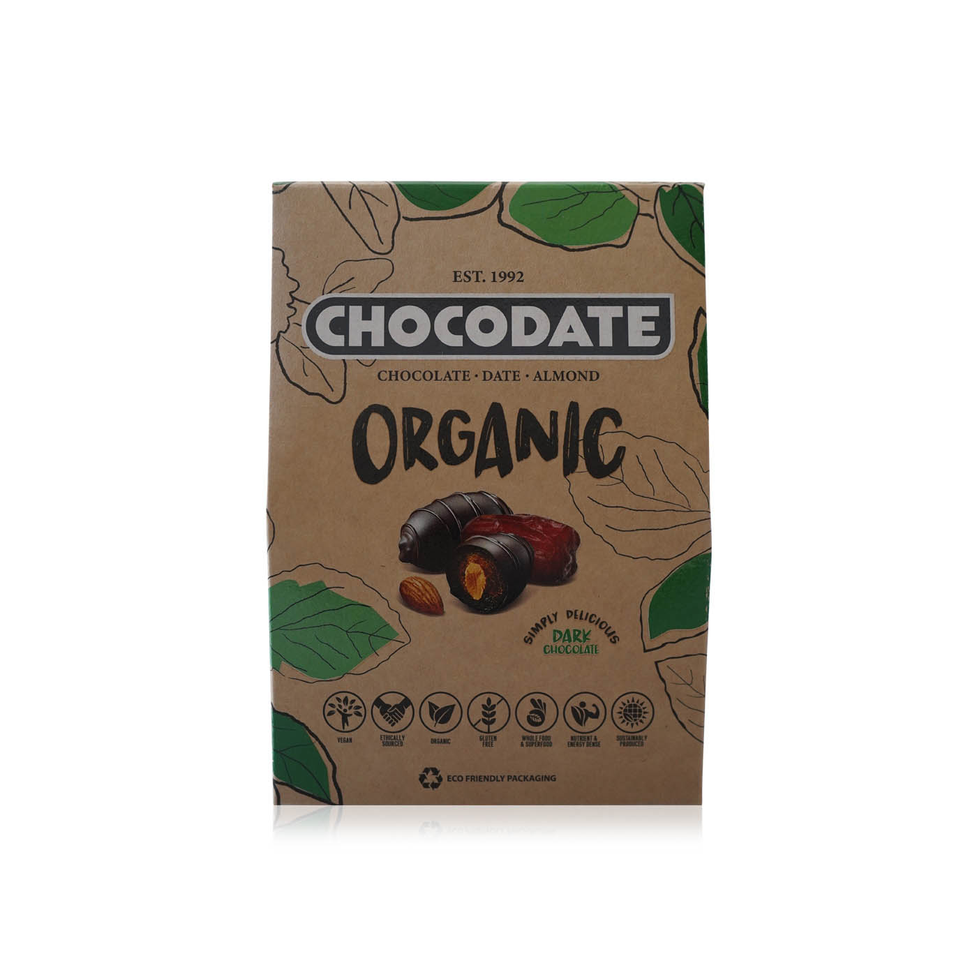 Chocodate organic dark 90g - Spinneys UAE