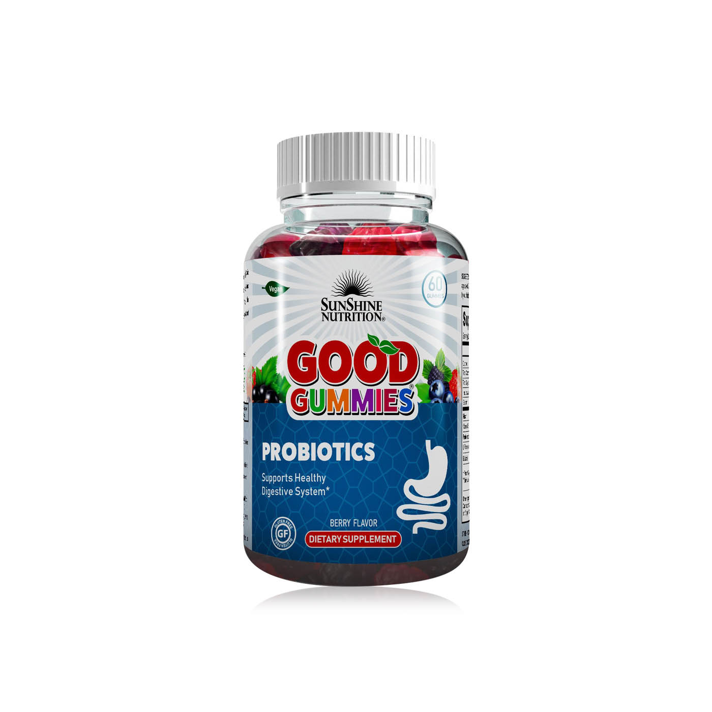 Sunshine Nutrition Good Gummies Probiotics 60's - Spinneys UAE