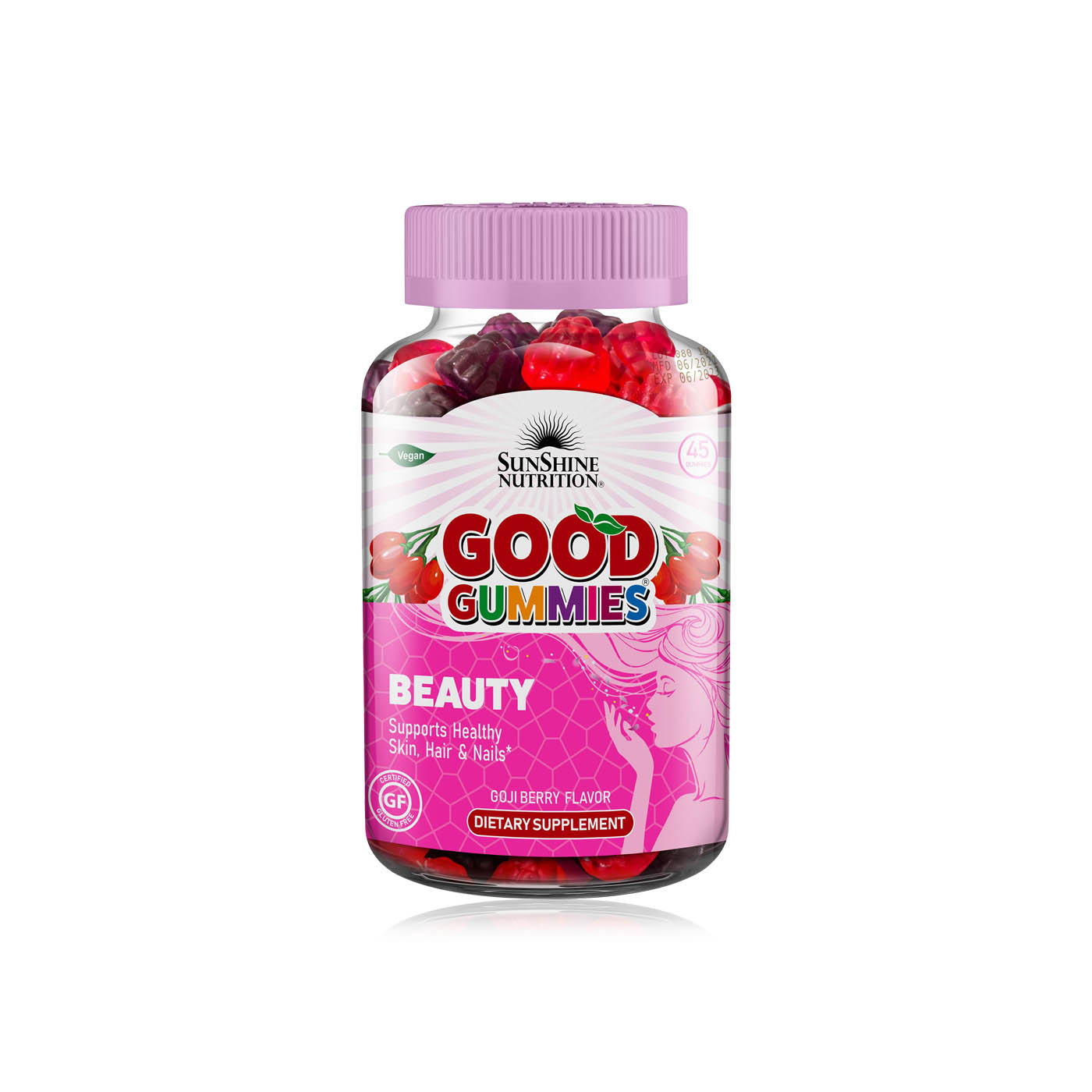 Sunshine Nutrition Good Gummies Beauty Gummies 45's - Spinneys UAE