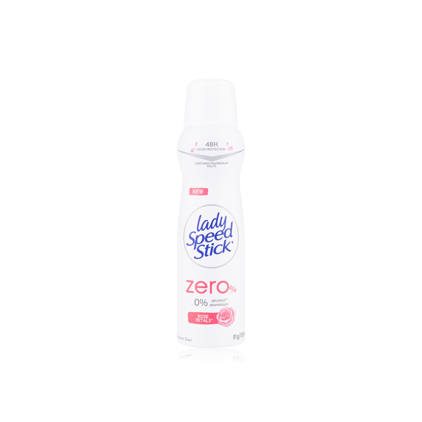 Lady Speed Stick Rose Petals Deodorant Spray 0% Alcohol and Aluminium ...