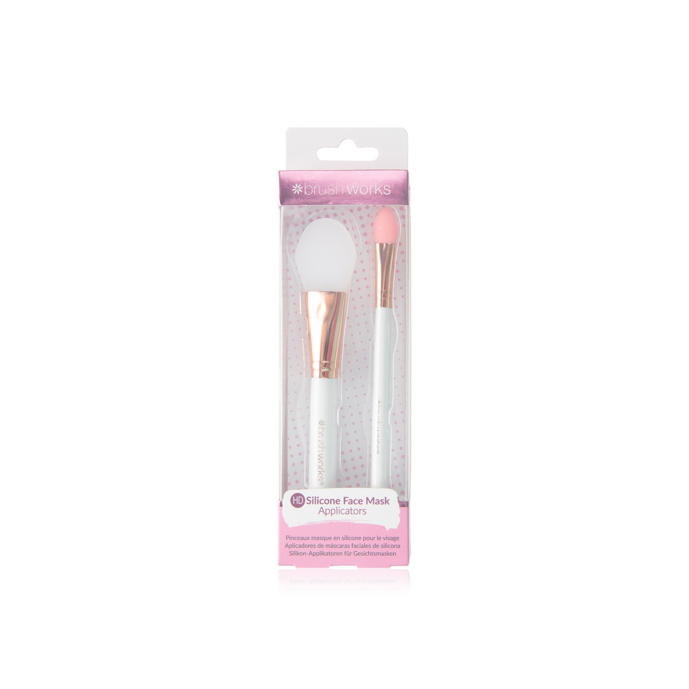 Brushworks Hd Face Mask Applicators x 2 - Spinneys UAE