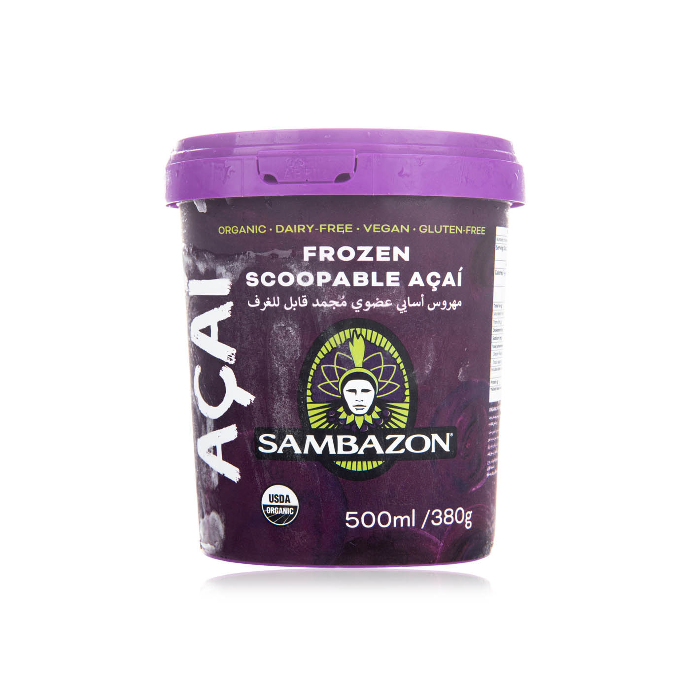 Sambazon Frozen Scoopable Acai Sorbet 500Ml - Spinneys UAE