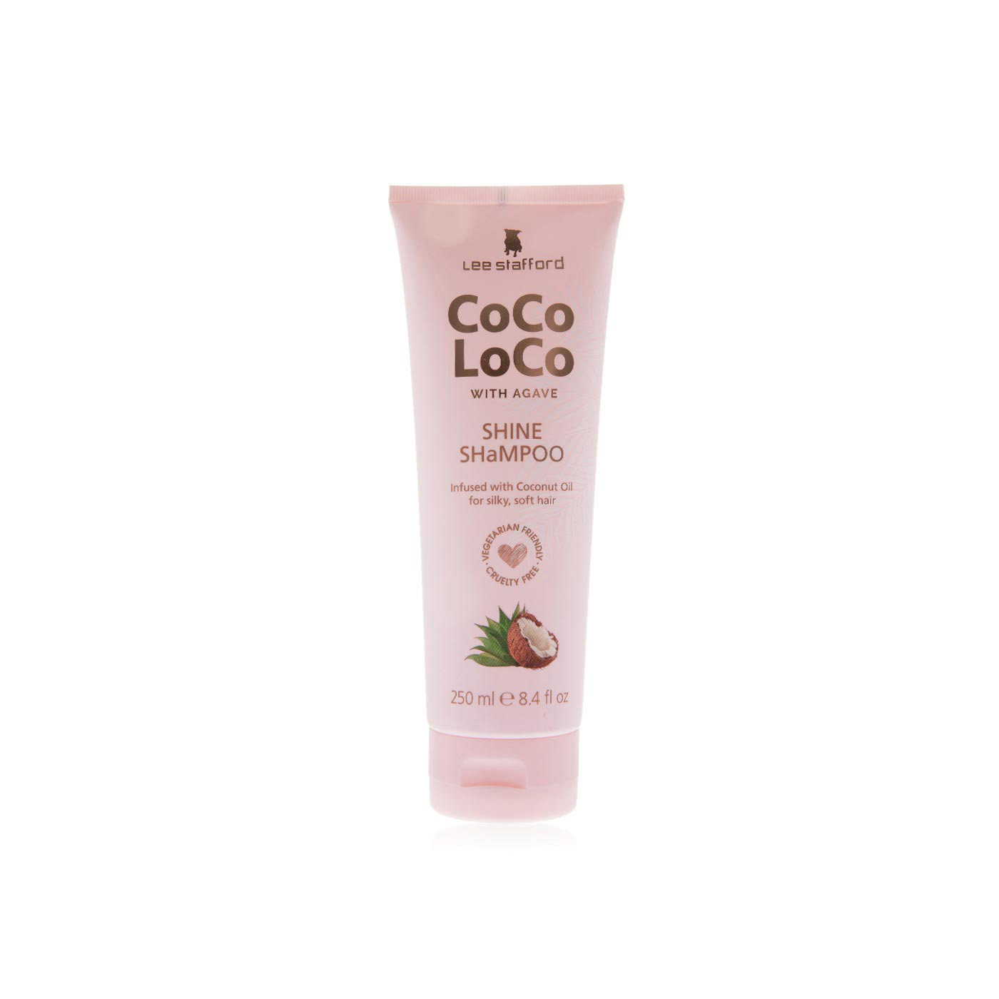 Lee Stafford Coco Loco with Agave Shine Shampoo 250ml - Spinneys UAE