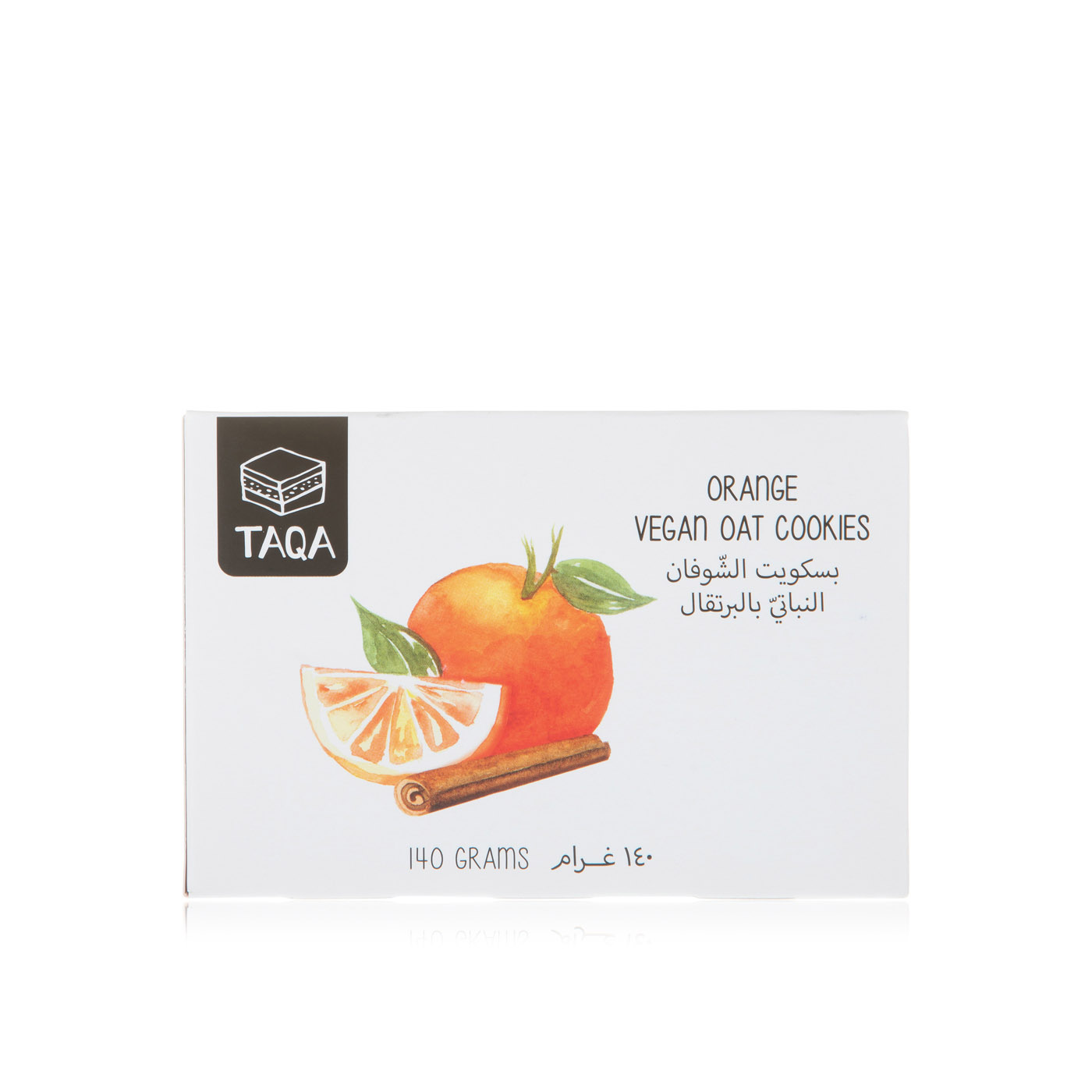 Taqa Orange Vegan Oat Cookies 35gx 4 - Spinneys United Arab Emirates