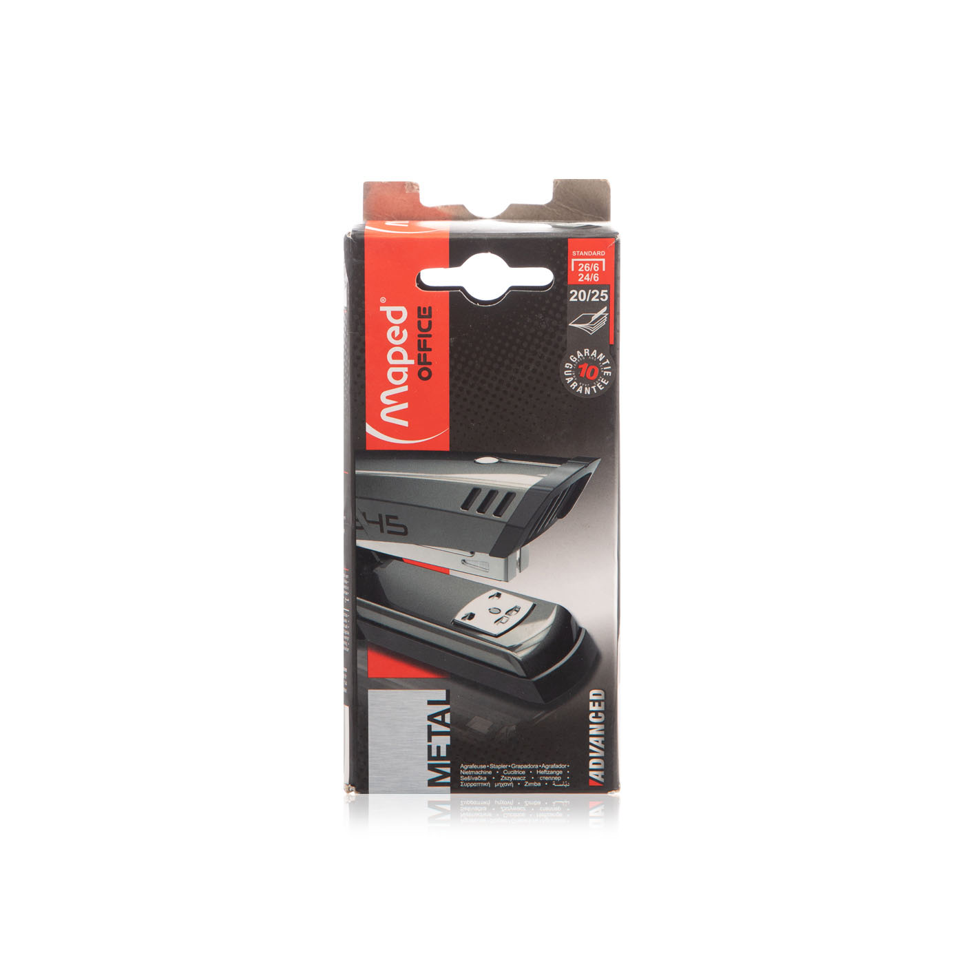 Maped Office Advanced Black Metal Stapler 26.6 - Spinneys UAE