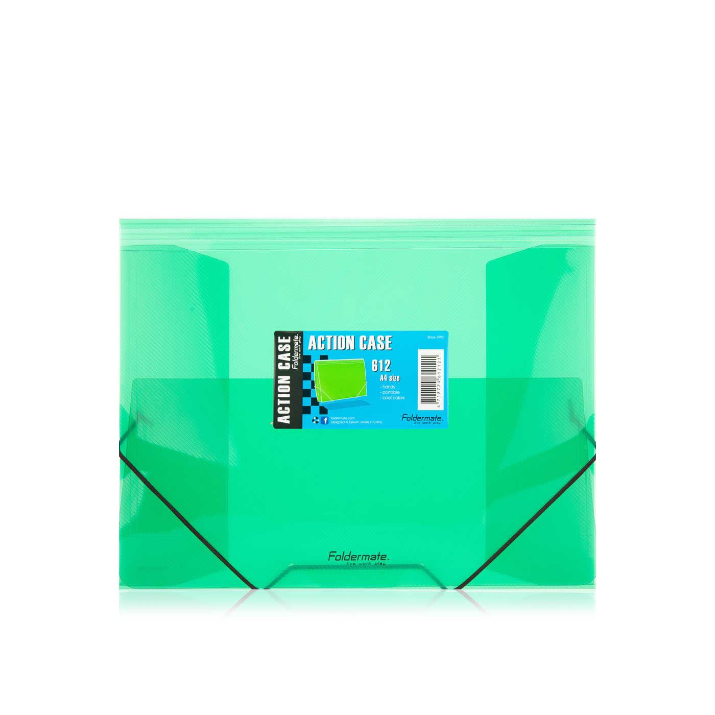 Foldermate Action Case A4 Green - Spinneys UAE