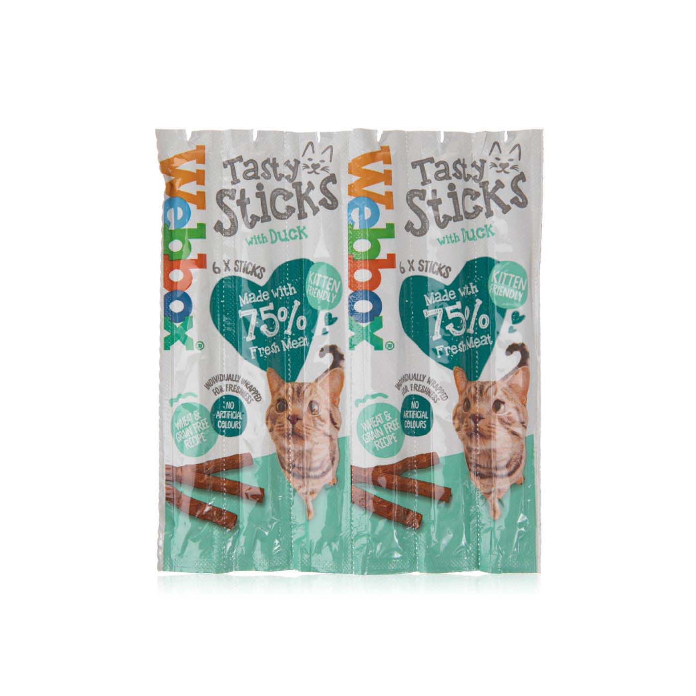 Webbox Tasty Sticks Duck Cat Treats 30g - Spinneys UAE