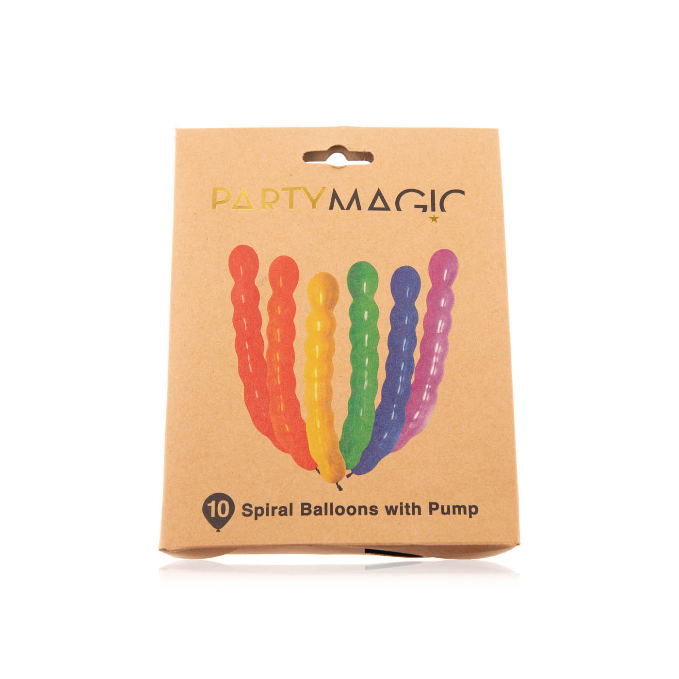 Party Magic Spiral Balloons with Pump 10s - Spinneys UAE