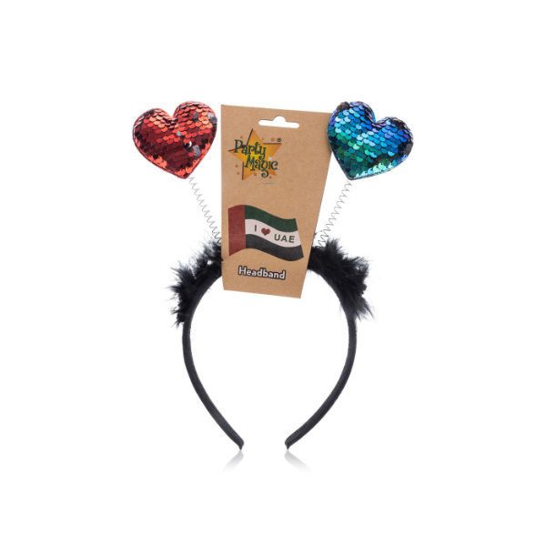 Party Magic I Love Uae Head Popper Headband - Spinneys UAE
