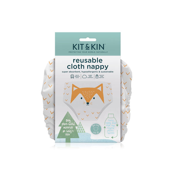 Kit & Kin Reusable Diaper Fox - Spinneys UAE