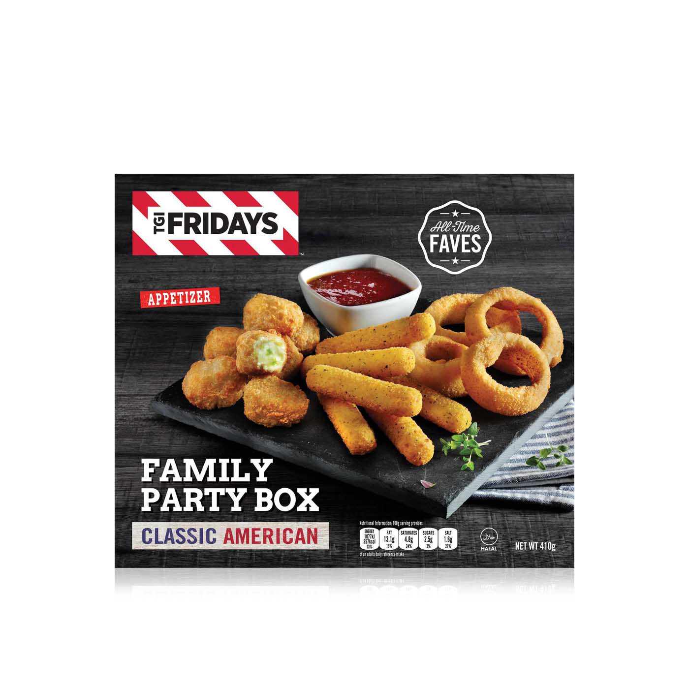 TGI Friday's Frozen Family Party Box 400G - Spinneys UAE