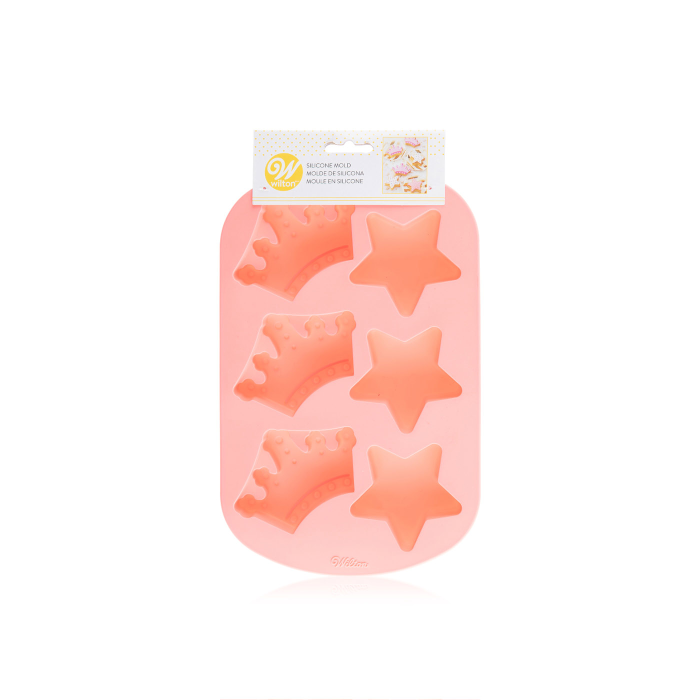 Wilton Cake Mold Silicon Royal Crowns and Stars 6 Cavities - Spinneys ...