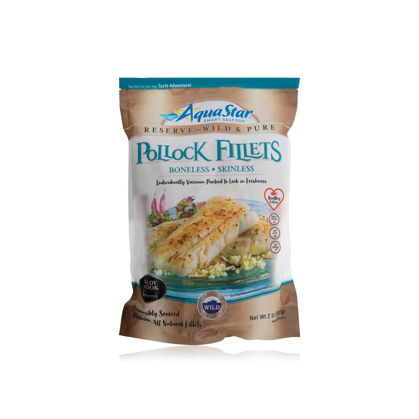 Aqua Star Pollock Fillets 907g - Spinneys UAE