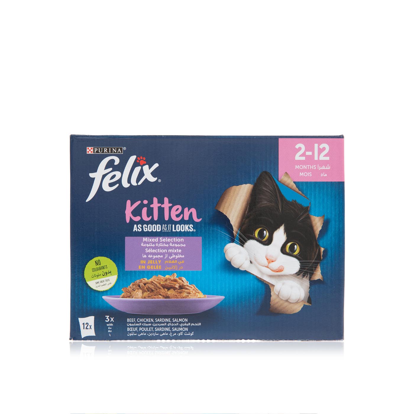 Felix Junior As Good As It Looks Mixed Selection 85g x 12 - Spinneys ...