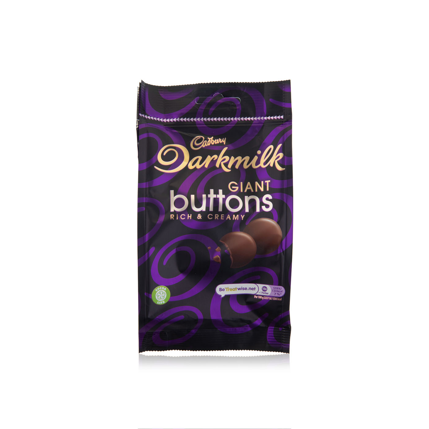 Cadbury Darkmilk Giant Chocolate Buttons 105g - Spinneys United Arab ...