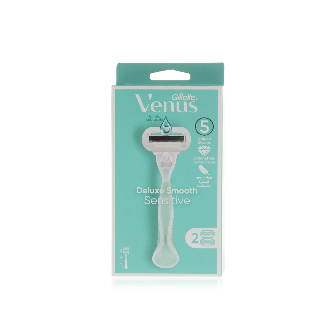 Gillette Venus Extra Smooth Sensitive Women's Disposable Razors x 2 ...