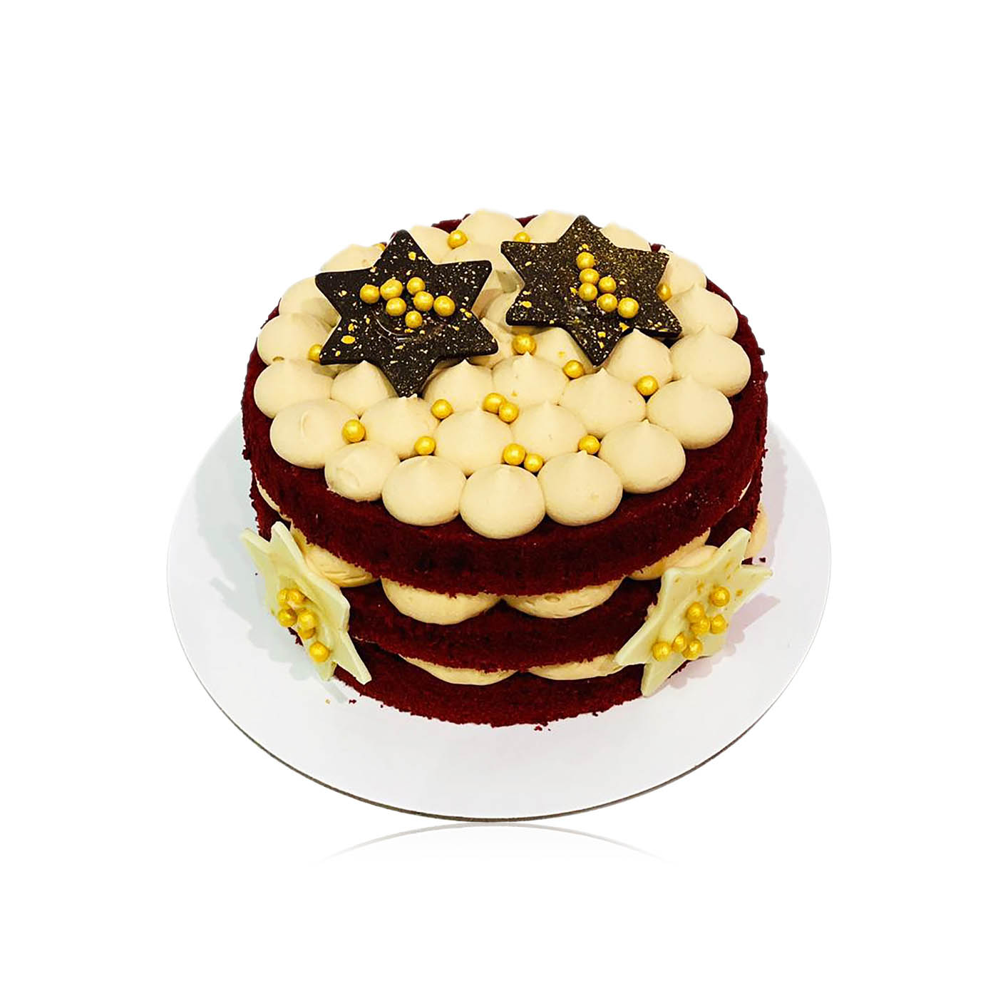 Red Velvet Christmas Cake 850g - Spinneys UAE