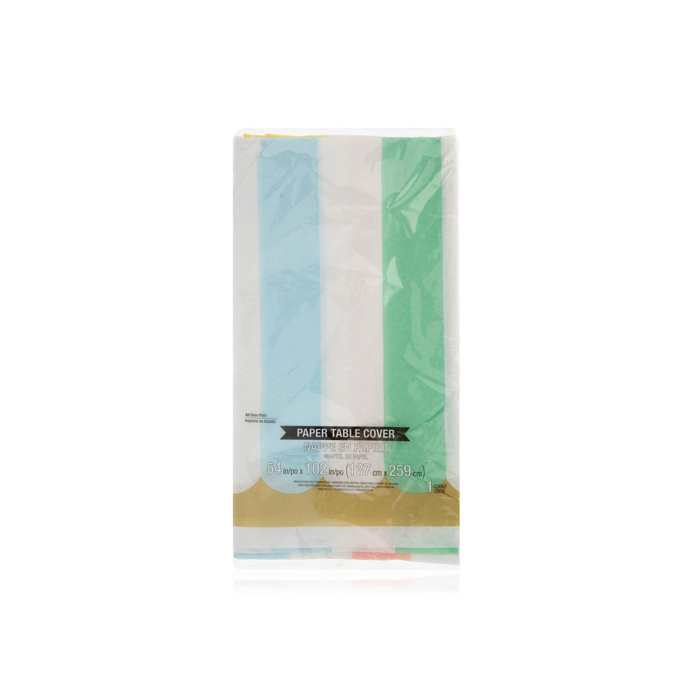 Creative Converting Pastel Paper Table Cover - Spinneys United Arab ...