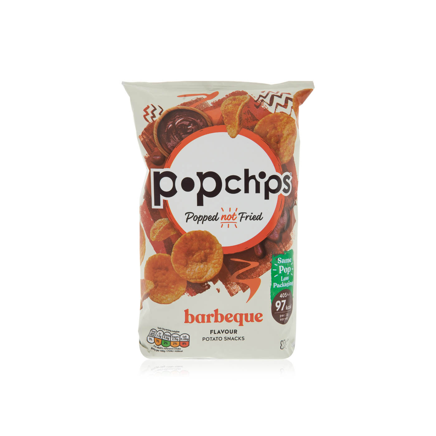 Popchips Bbq Popped Potato Crisps 85g Spinneys Uae