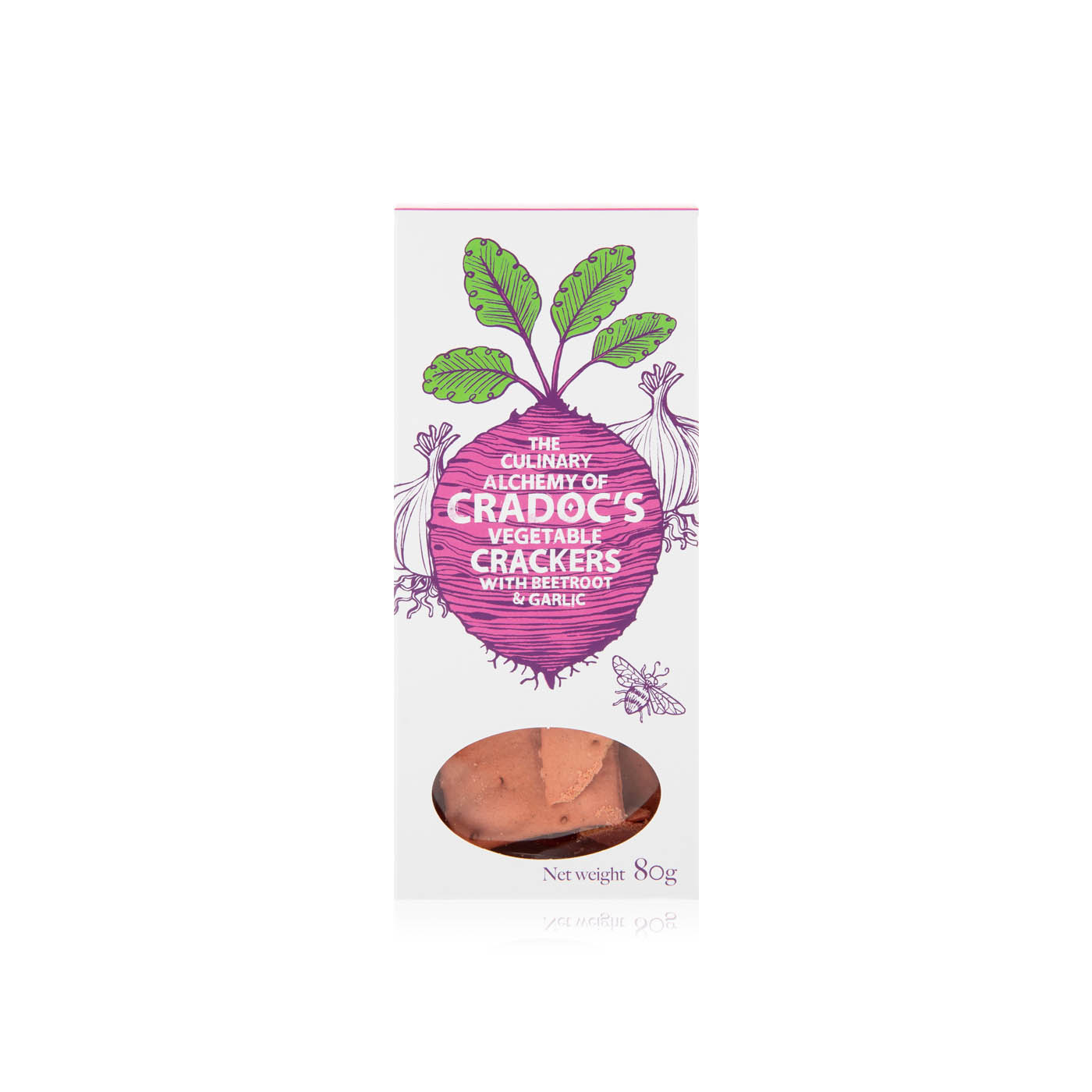 Cradocs Beetroot and Garlic Crackers 80g - Spinneys UAE