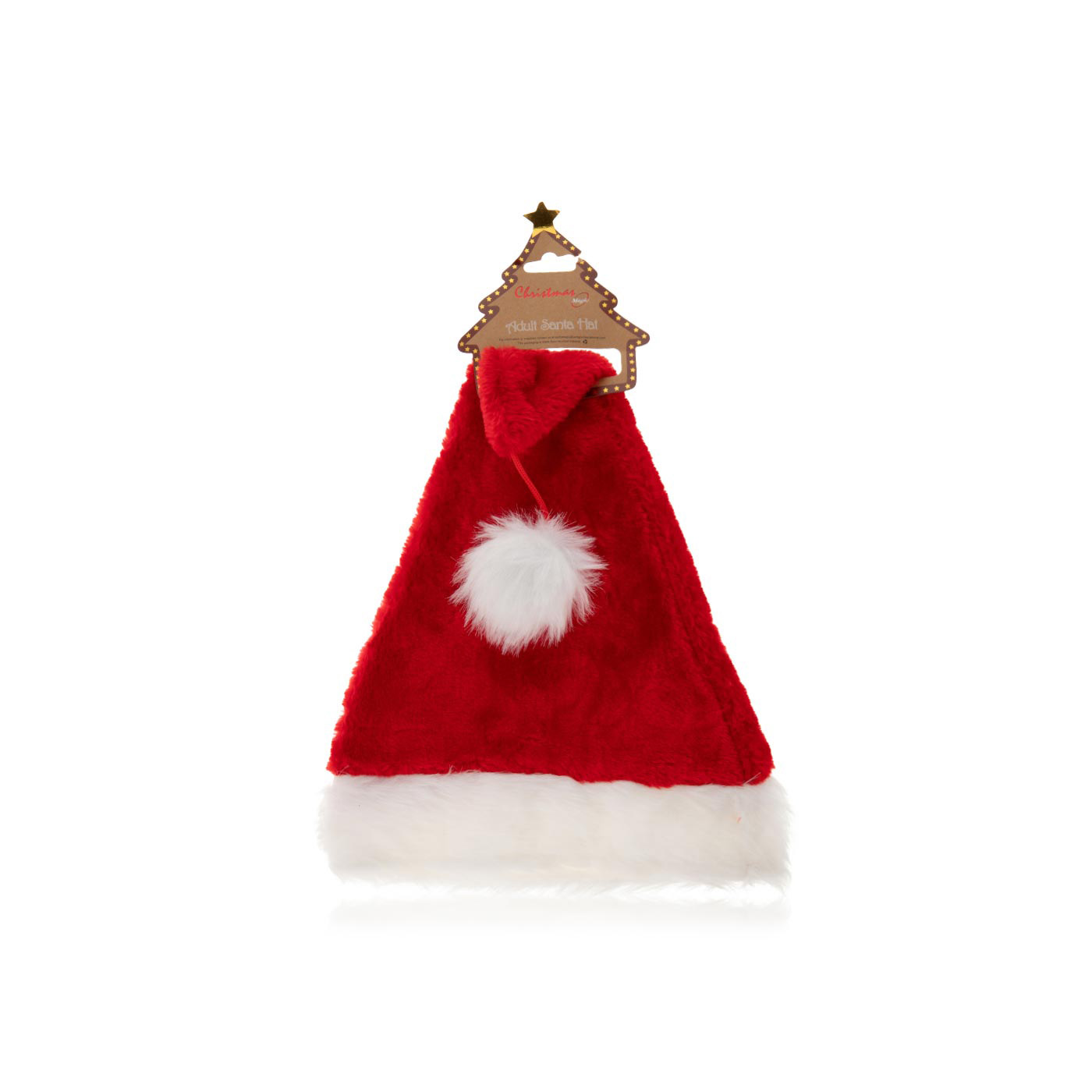 Christmas Magic plush santa hat - Spinneys UAE