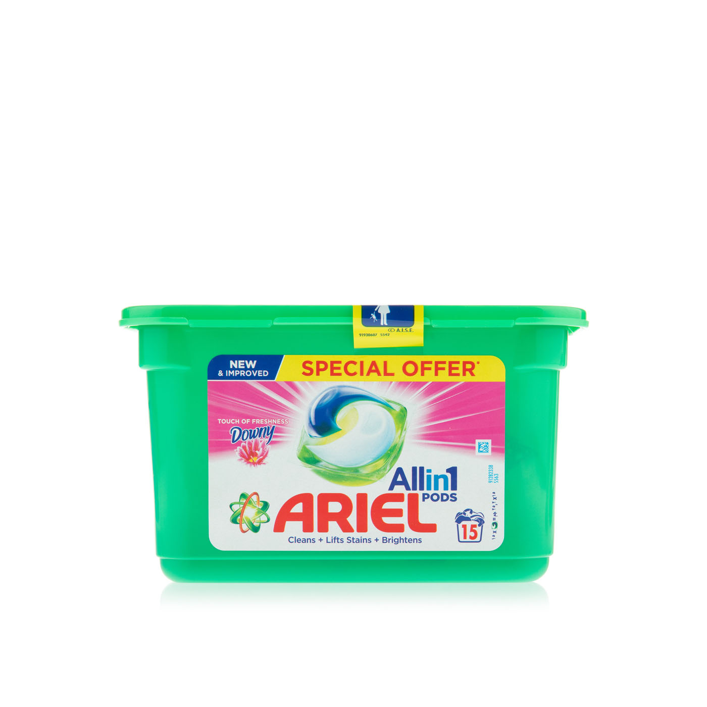 Ariel Capsules with Touch of Downy x 15 - Spinneys UAE