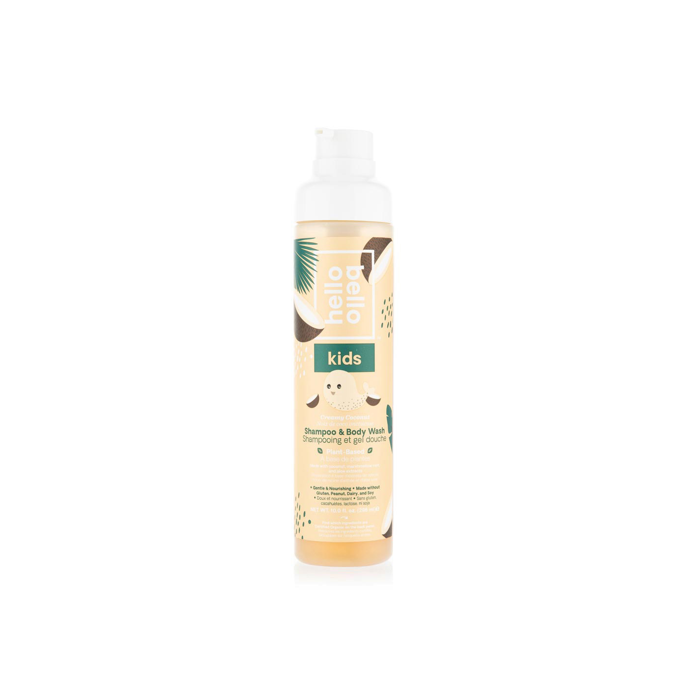 Hello Bello Baby Shampoo and Wash Creamy Coconut 296ml - Spinneys UAE