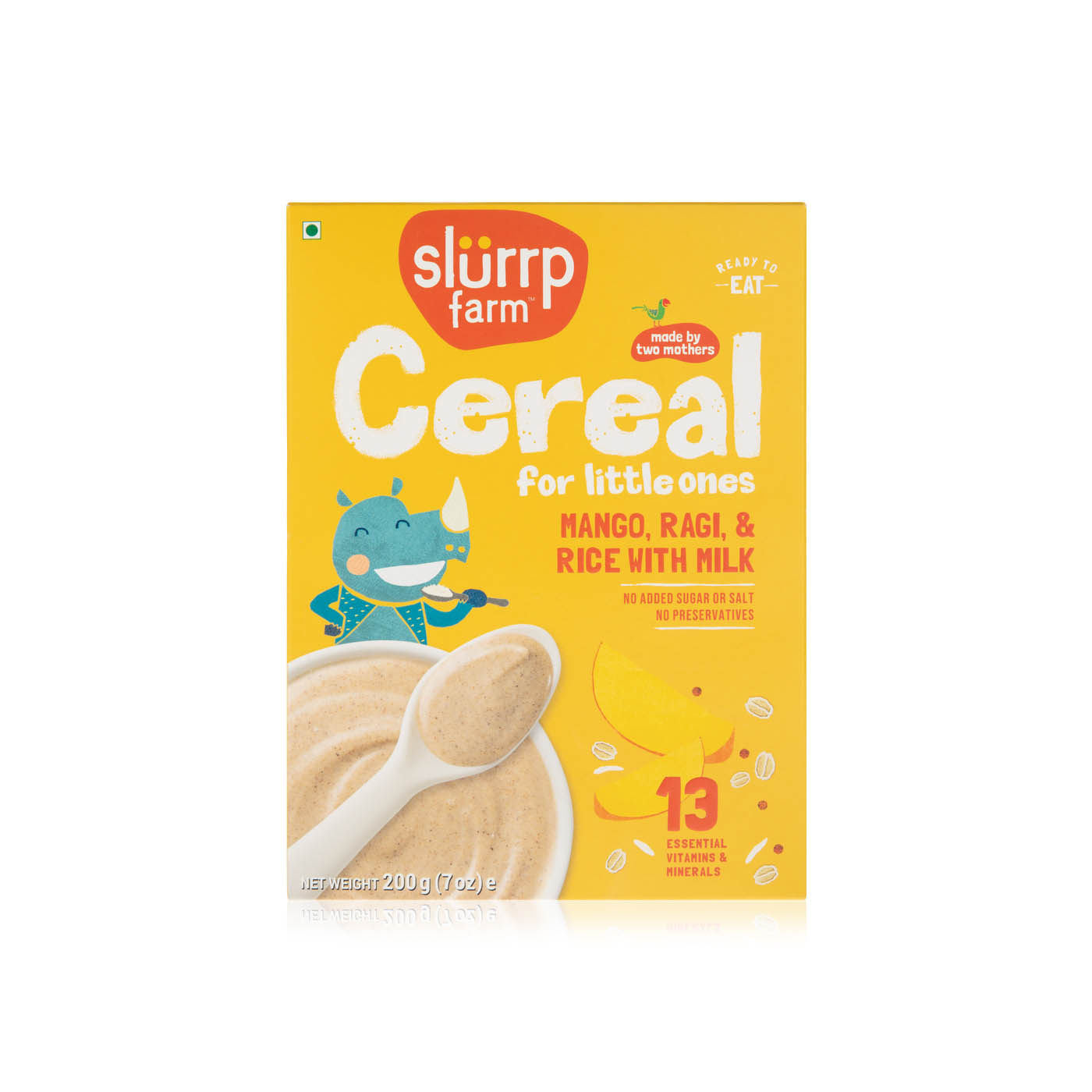 Slurrp Farm ragi rice mango cereal 200g - Spinneys UAE