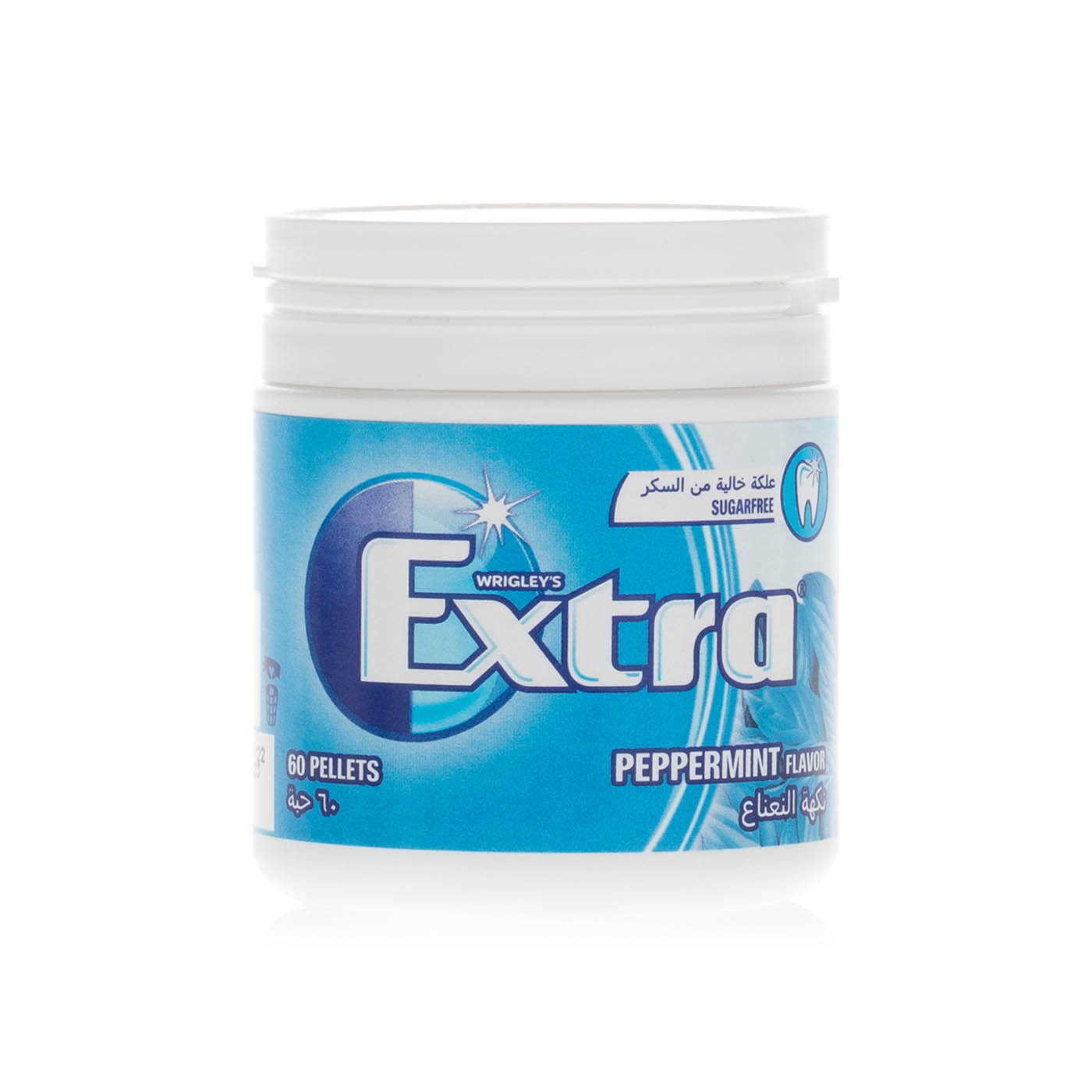 Wrigley's Extra Peppermint Bottle 60 Pieces - Spinneys UAE