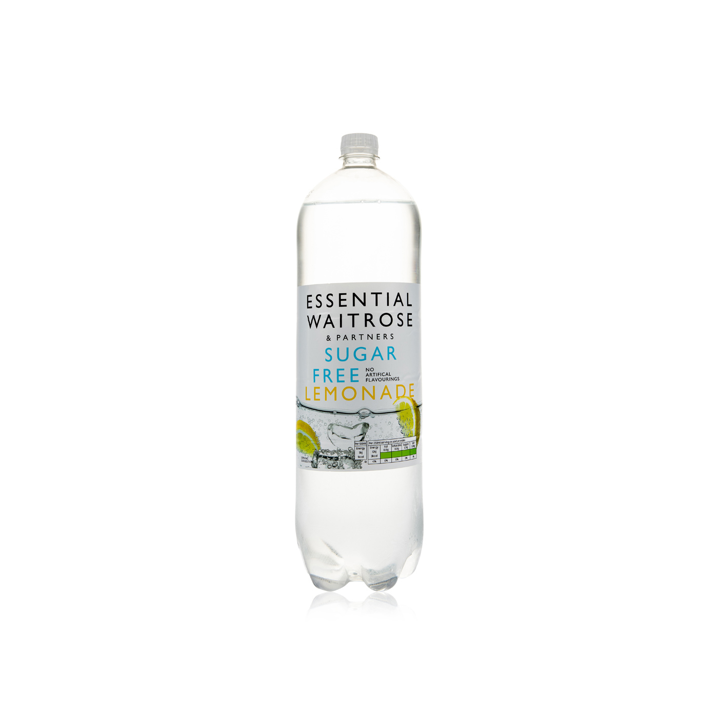 Waitrose Essential Sugar Free Lemonade 2 litre - Spinneys UAE