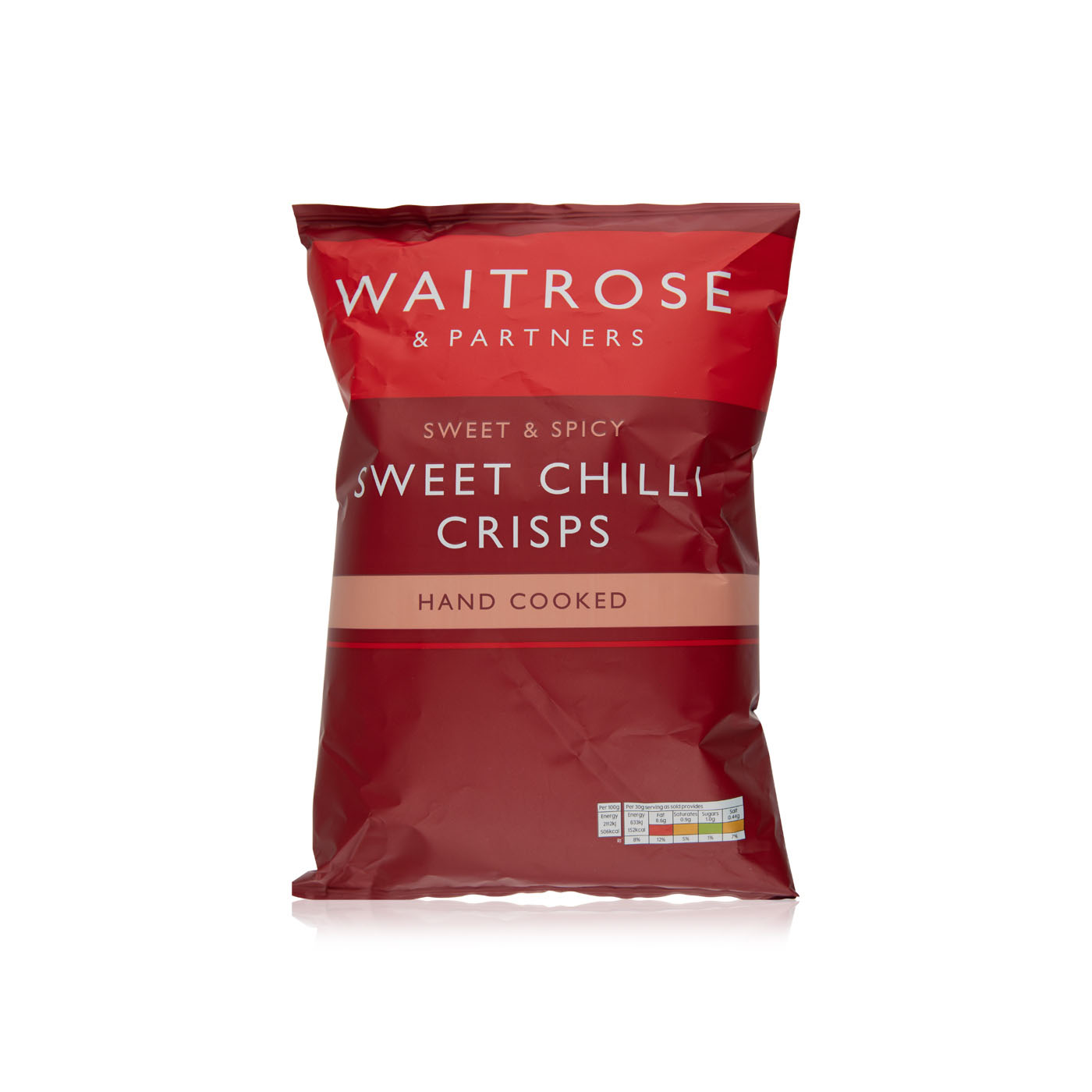 Waitrose Hand Cooked Sweet Chilli Crisps 150g - Spinneys UAE