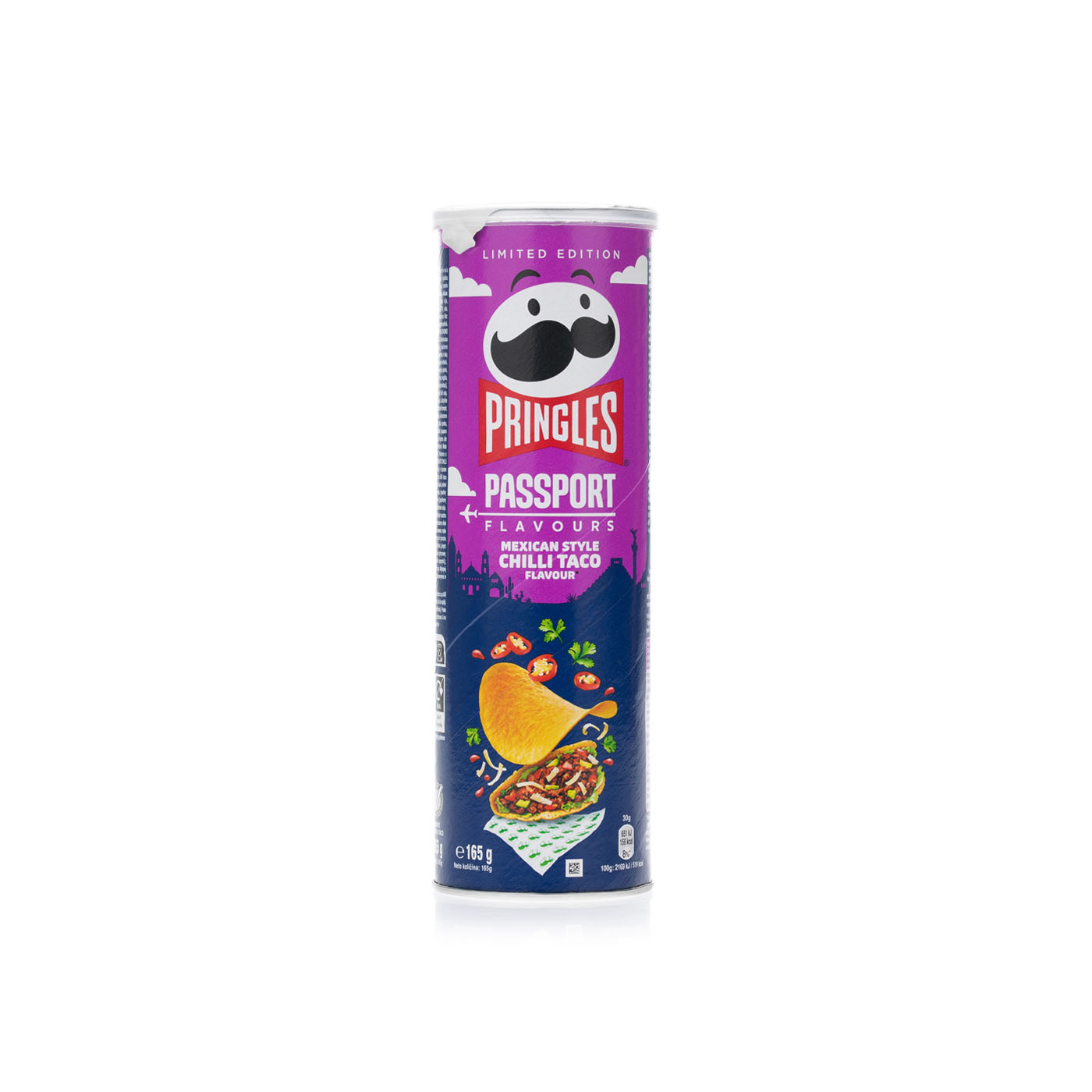 Pringles Mexican Chilli Taco 165g - Spinneys United Arab Emirates