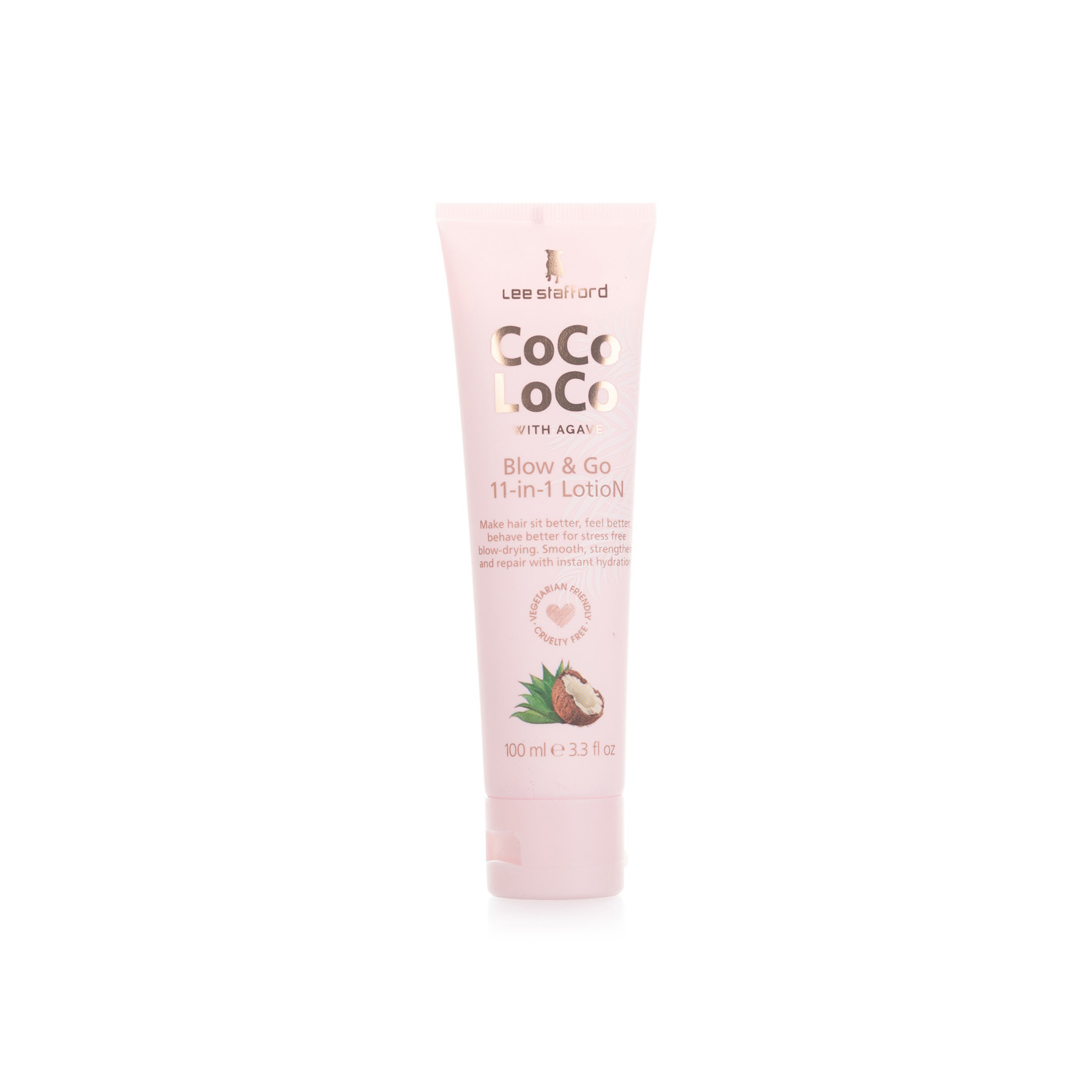 Lee Stafford Coco Loco Blow and Go 11 in 1 Hair Lotion with Agave 100ml ...