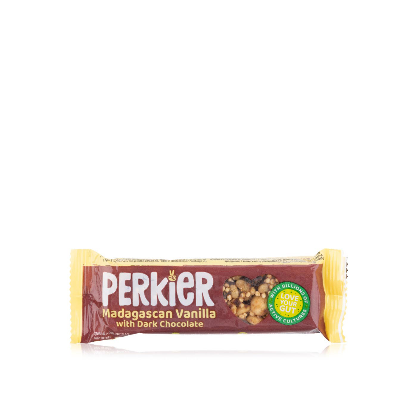 Perkier Madagascan Vanilla and Dark Chocolate Bar 37g - Spinneys United ...