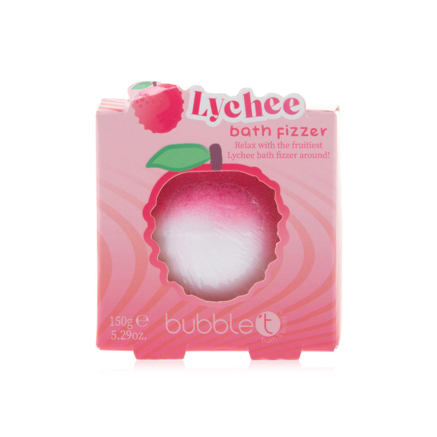 Bubble T Cosmetics Tastea Lychee Bath Bomb Fizzer 150g - Spinneys UAE