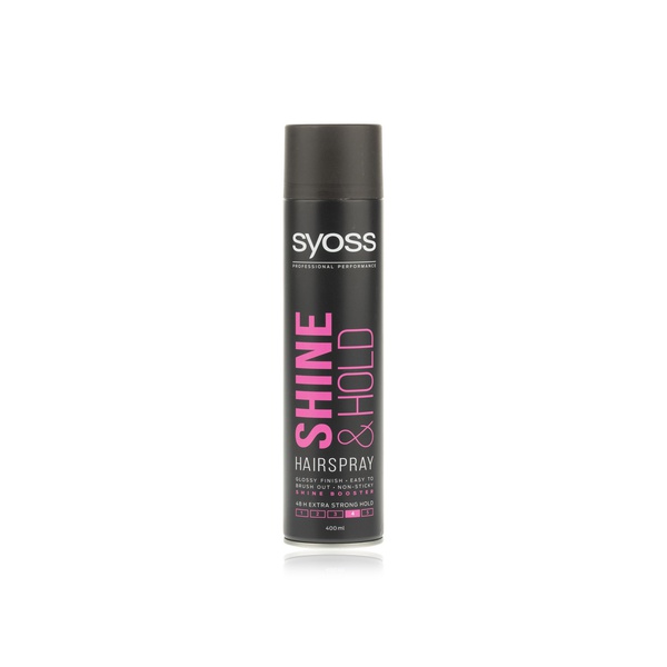 Syoss Hairspray Shine Hold 400ml - Spinneys UAE