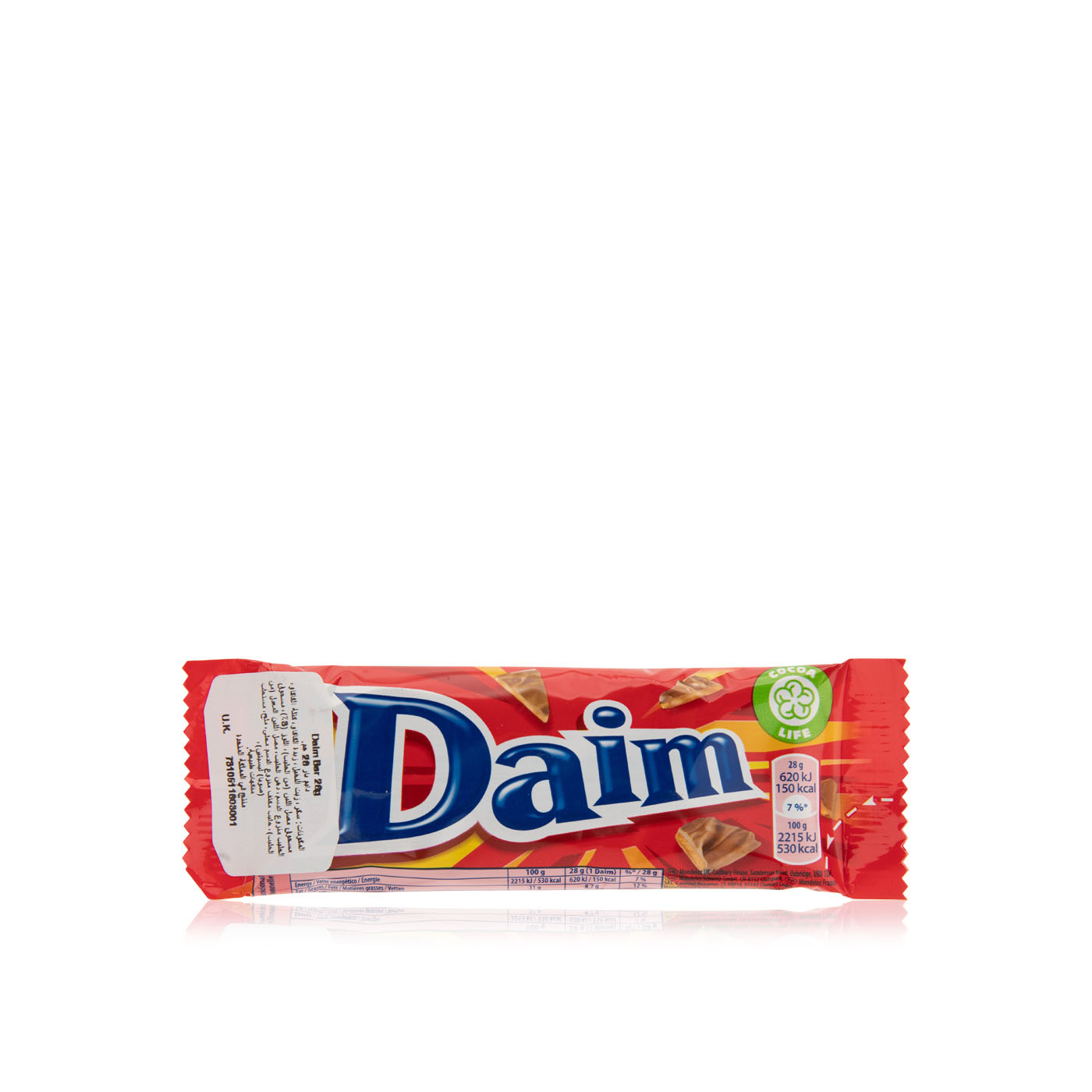 Cadbury Daim Chocolate Bar 28g - Spinneys UAE