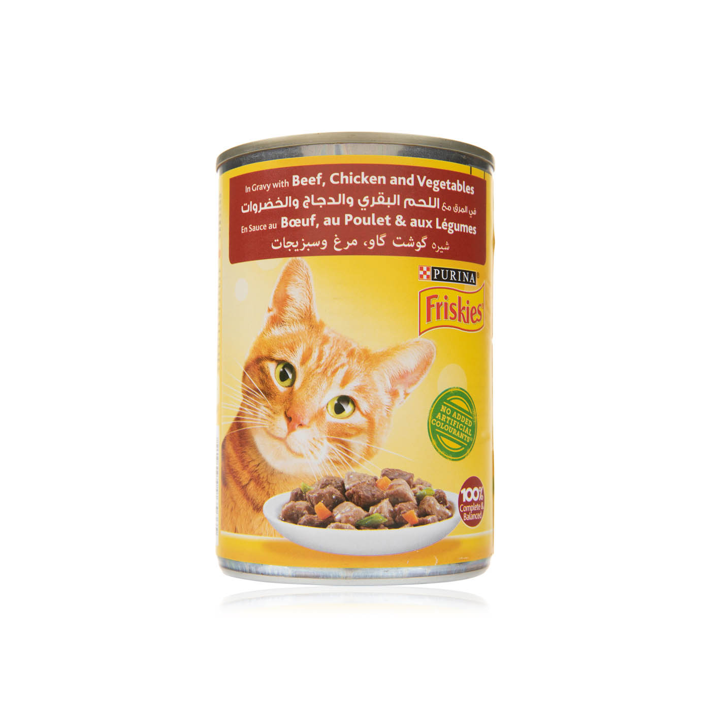 Purina Friskies Beef, Chicken and Vegetable Cat Food 400g - Spinneys UAE