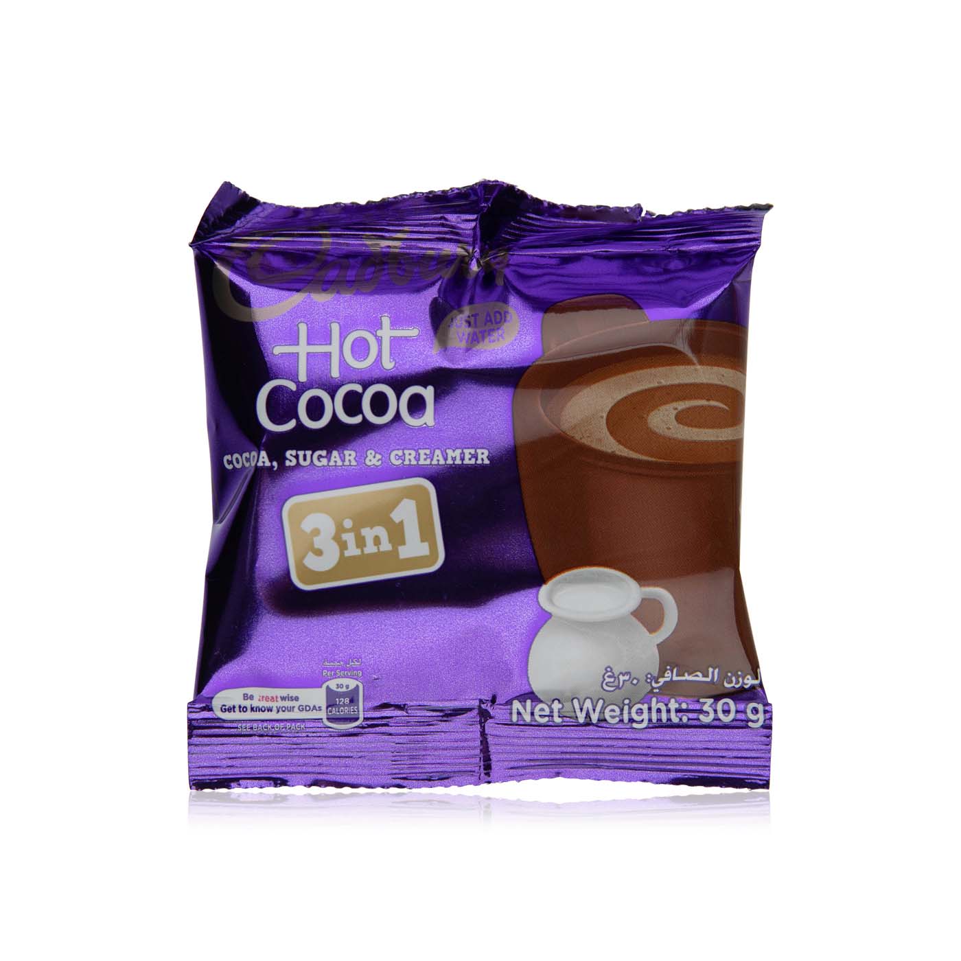 Cadbury Hot Cocoa 3-in-1 30g - Spinneys UAE