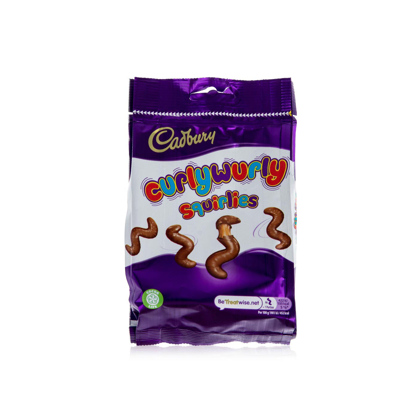 Cadbury Curly Wurly Squirlies Chocolate Bag 110g - Spinneys United Arab ...