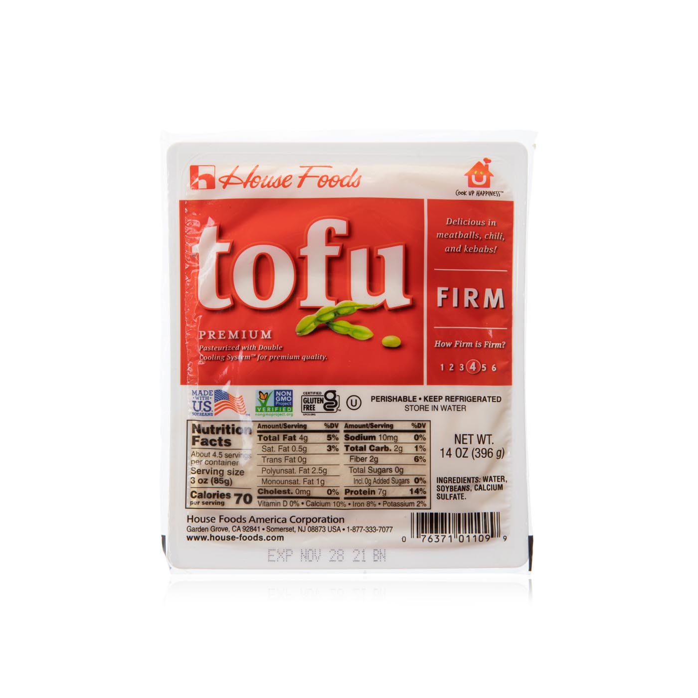 House Foods Hinochi Premium Tofu Firm Red 396g - Spinneys UAE