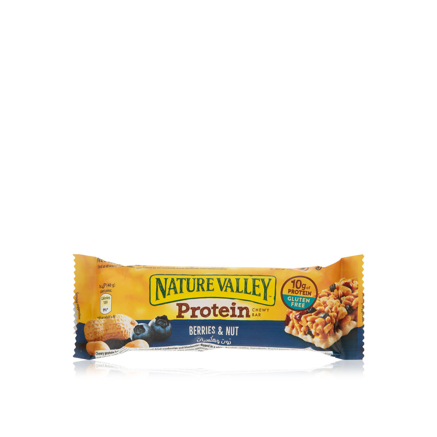 Nature Valley protein cereal bar berries and peanuts 40g - Spinneys UAE