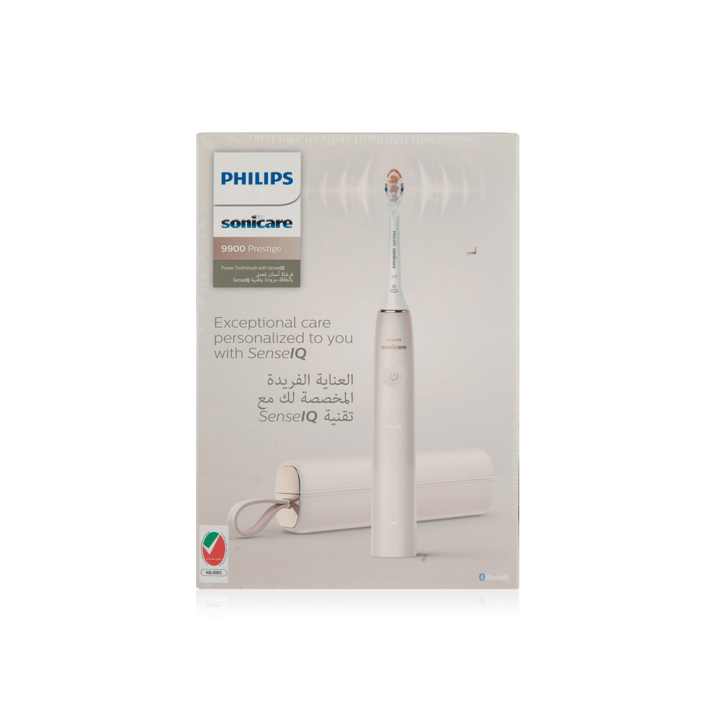 Philips Sonicare 9900 Prestige White Power Toothbrush with Senseiq ...