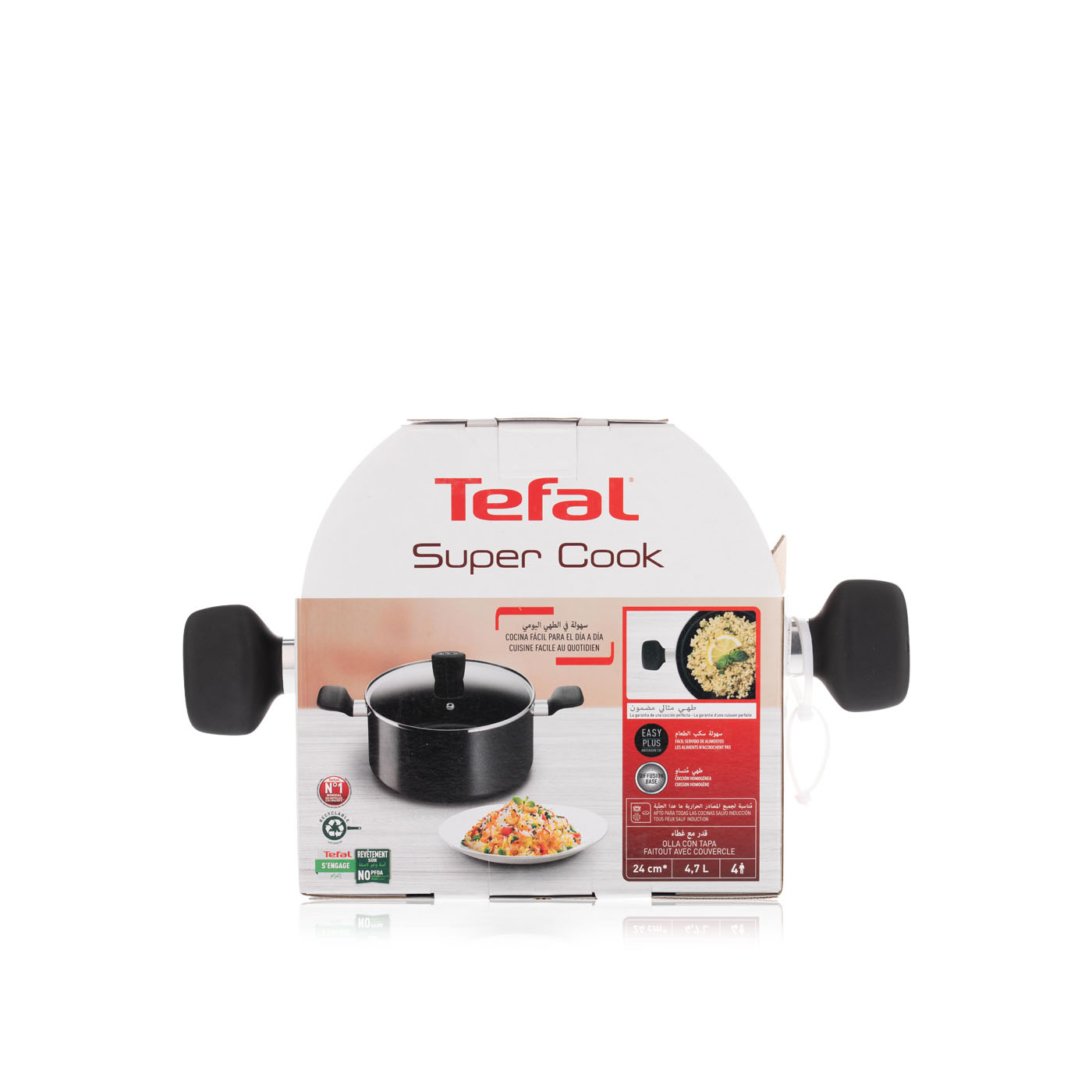Tefal G6 Super Cook Stewpot with Lid 24cm - Spinneys UAE