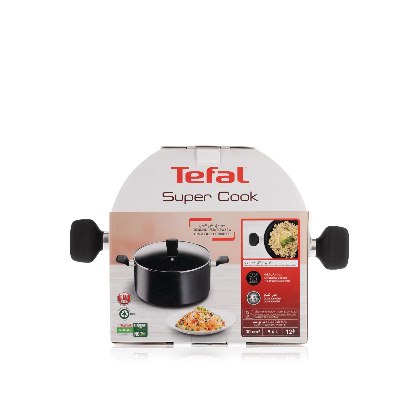Tefal G6 Super Cook Stewpot with Lid 30cm - Spinneys United Arab Emirates