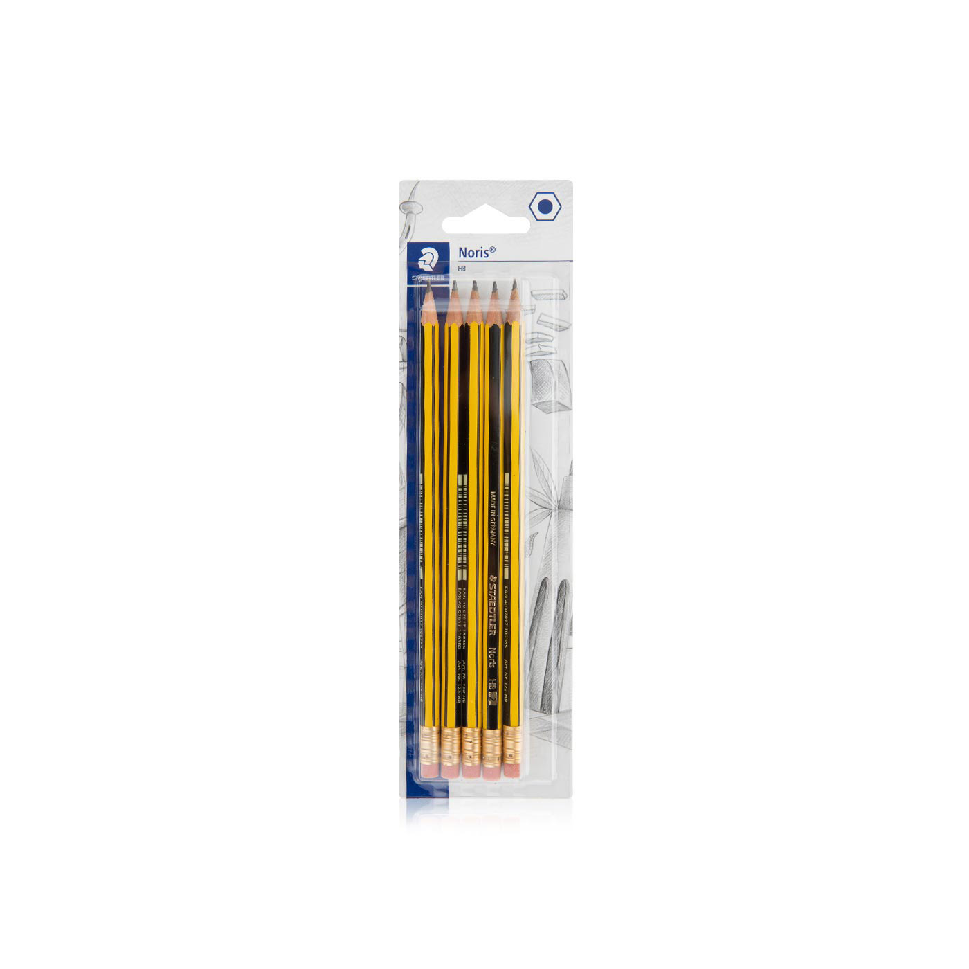 Stadeler HB pencils 5 pack - Spinneys UAE
