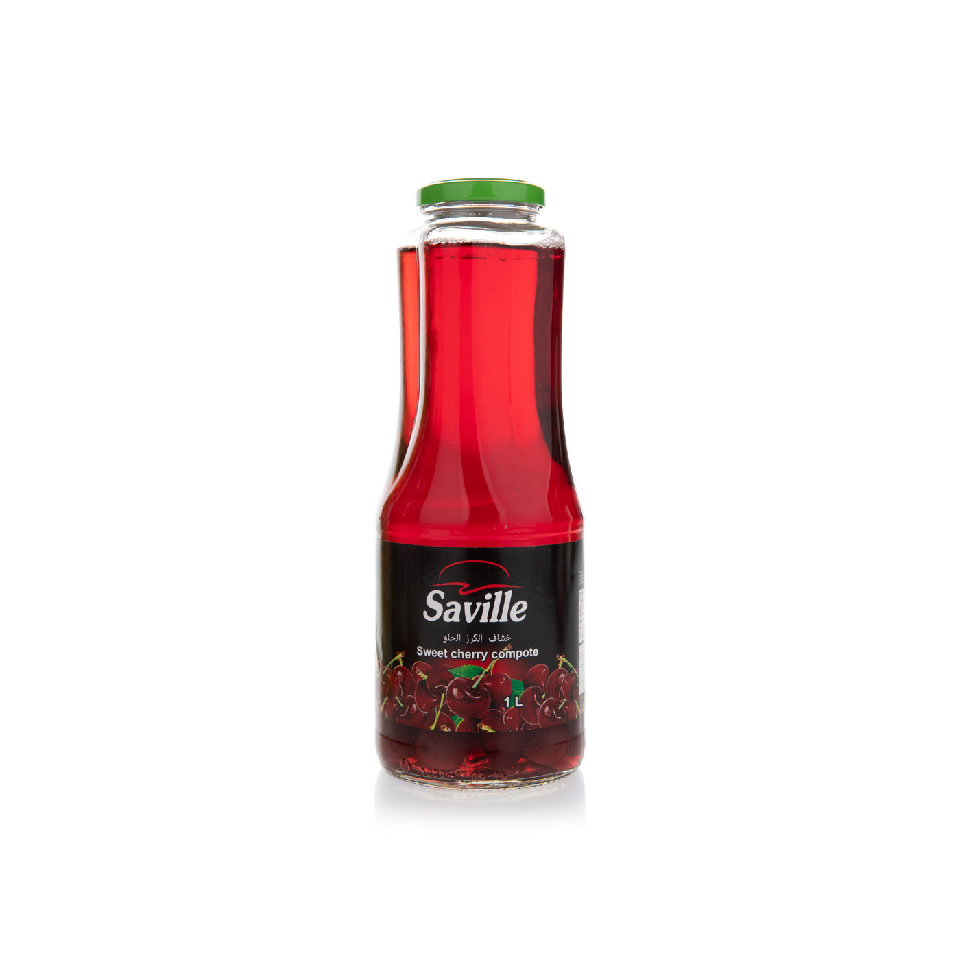 Saville Red Cherry Compote 1 litre - Spinneys UAE