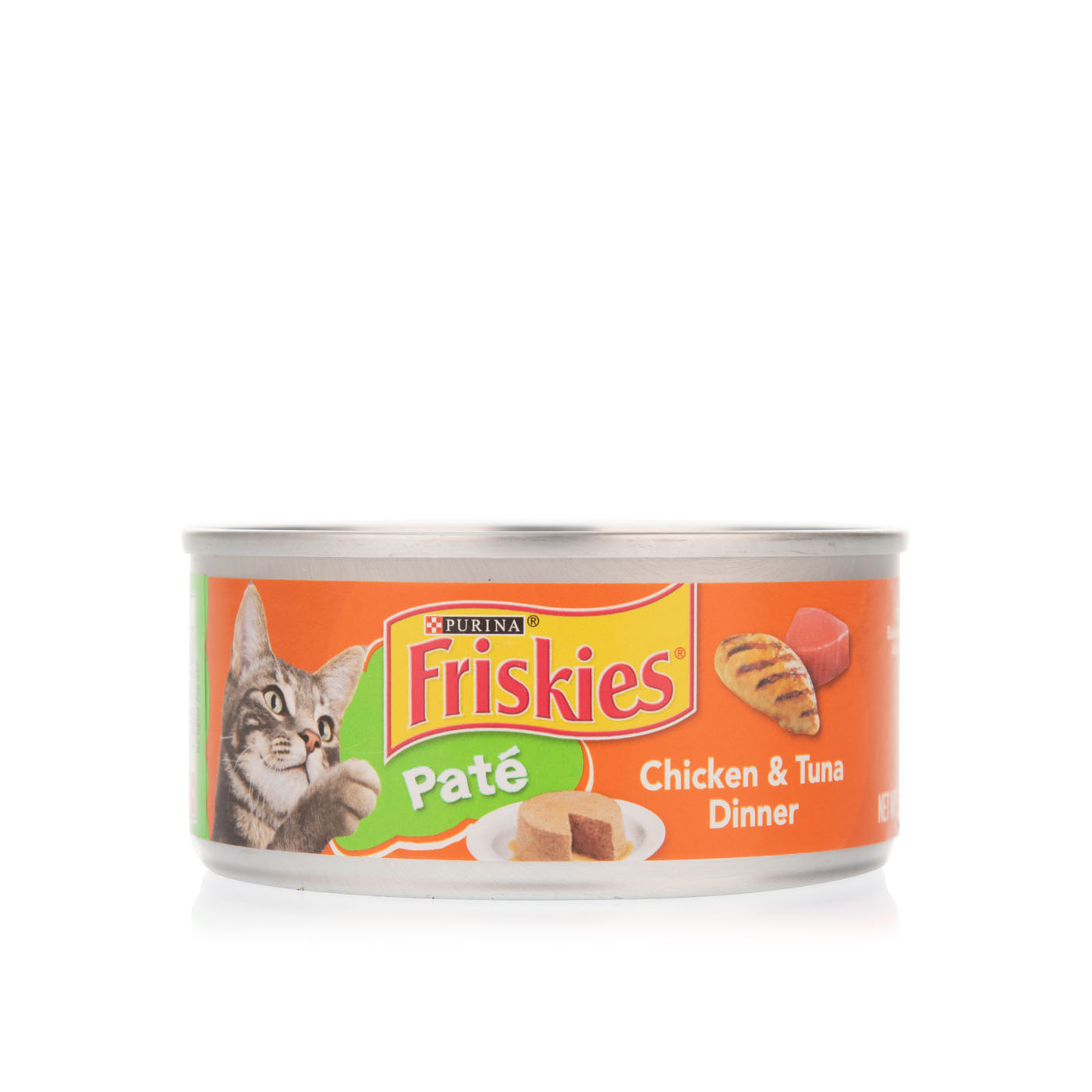 Friskies Pate Chicken & Tuna Dinner Wet Cat Food 5.5oz - Spinneys UAE