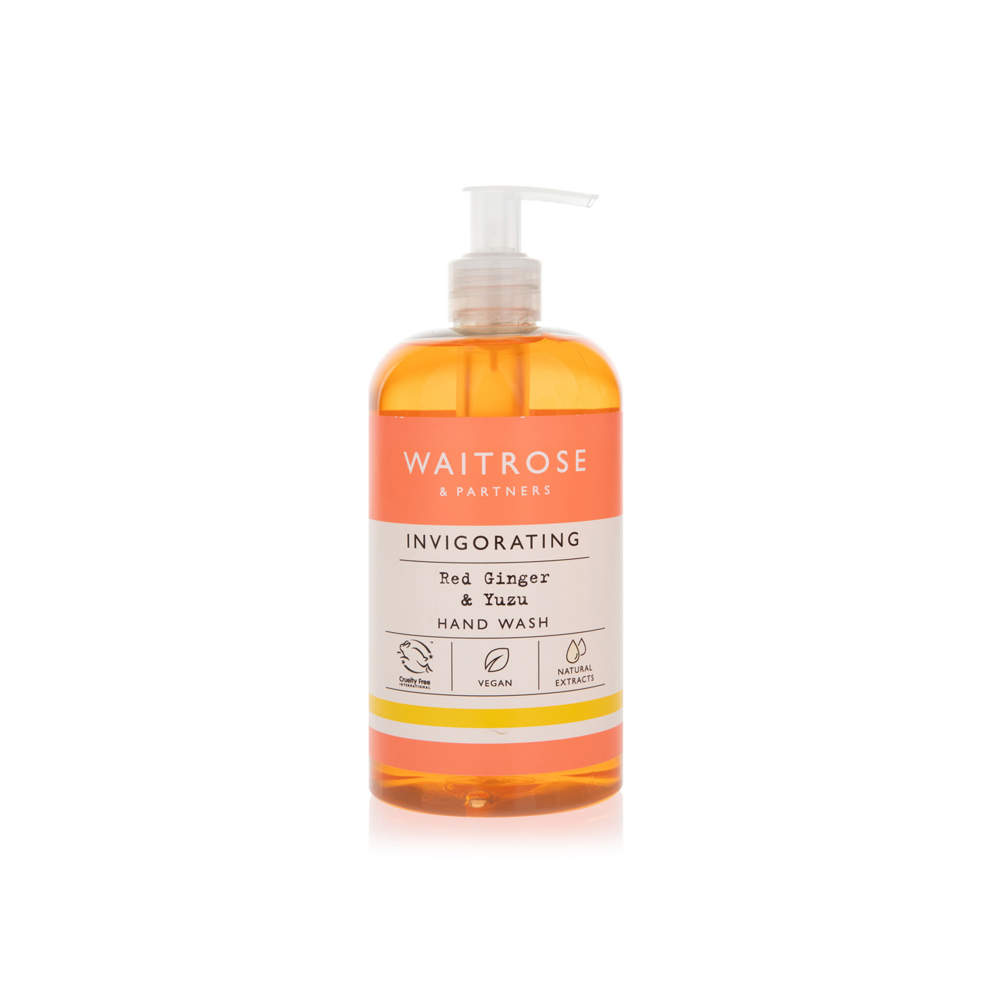 Waitrose red ginger & yuzu hand wash 500ml - Spinneys UAE